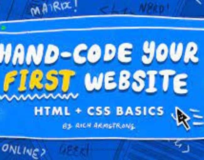 Free Course Hand Code Your First Website Html Css Basics 9824