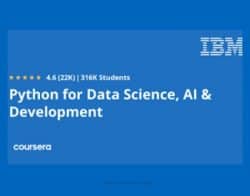 Free Course : Python for Data Science, AI & Development Coupon